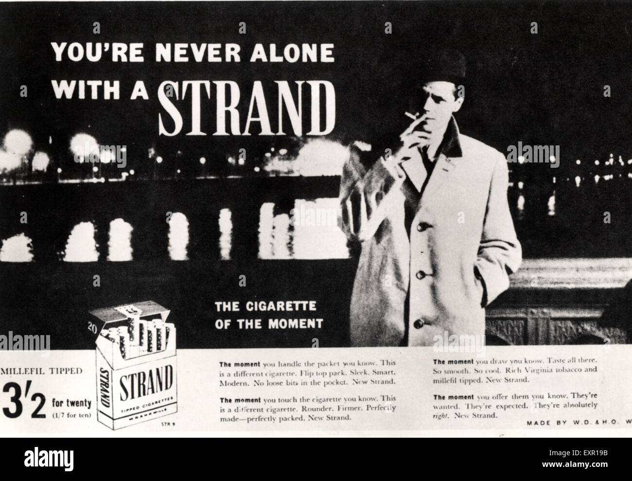 1950s UK Strand Magazine Advert Stock Photo - Alamy