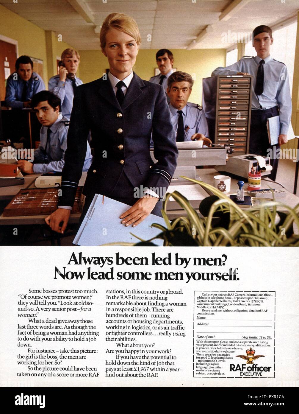 Raf recruitment hi-res stock photography and images - Alamy