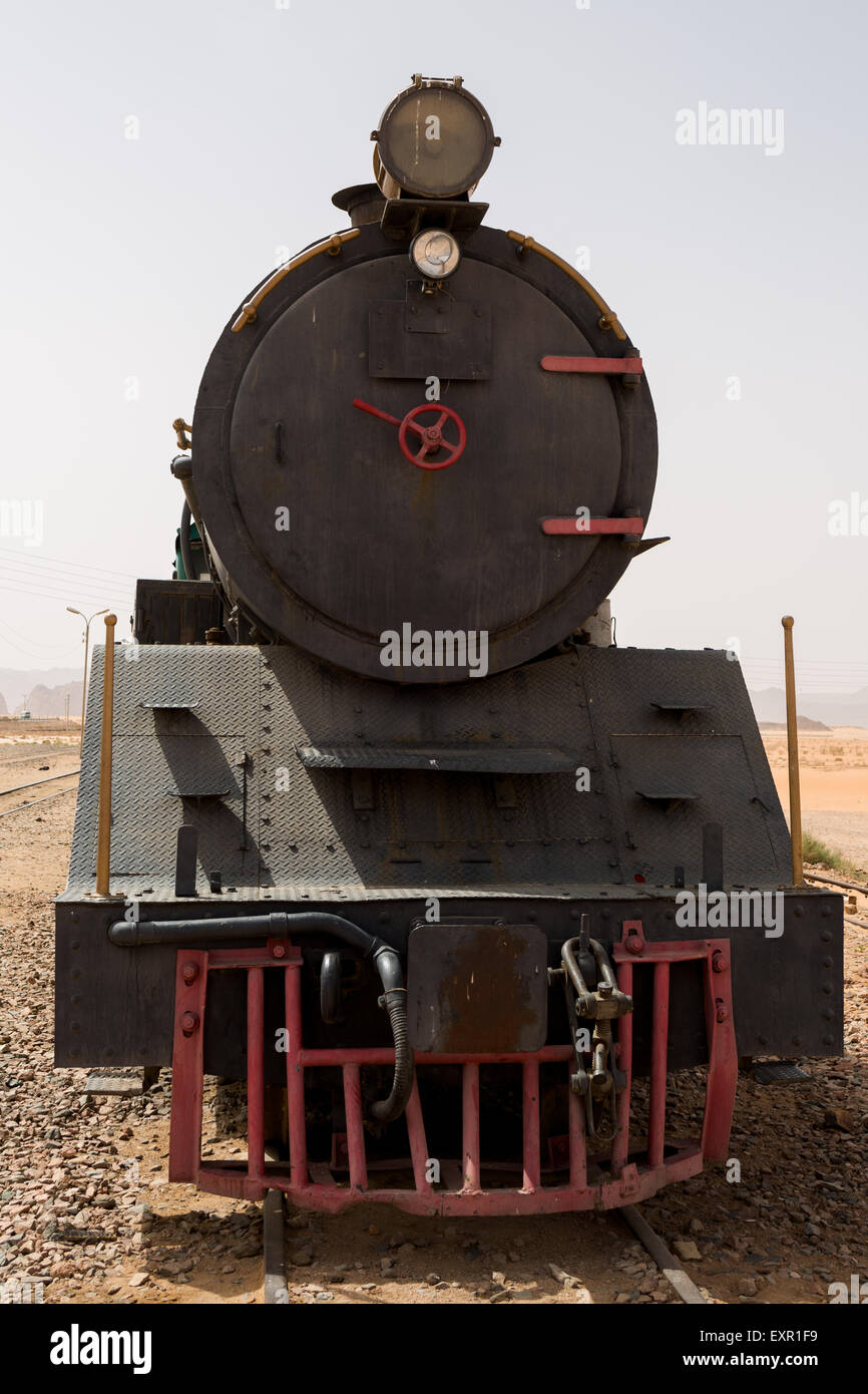 An Old Turkish Steam Train Used In The Movie Lawrence Of Arabia Sits In ...