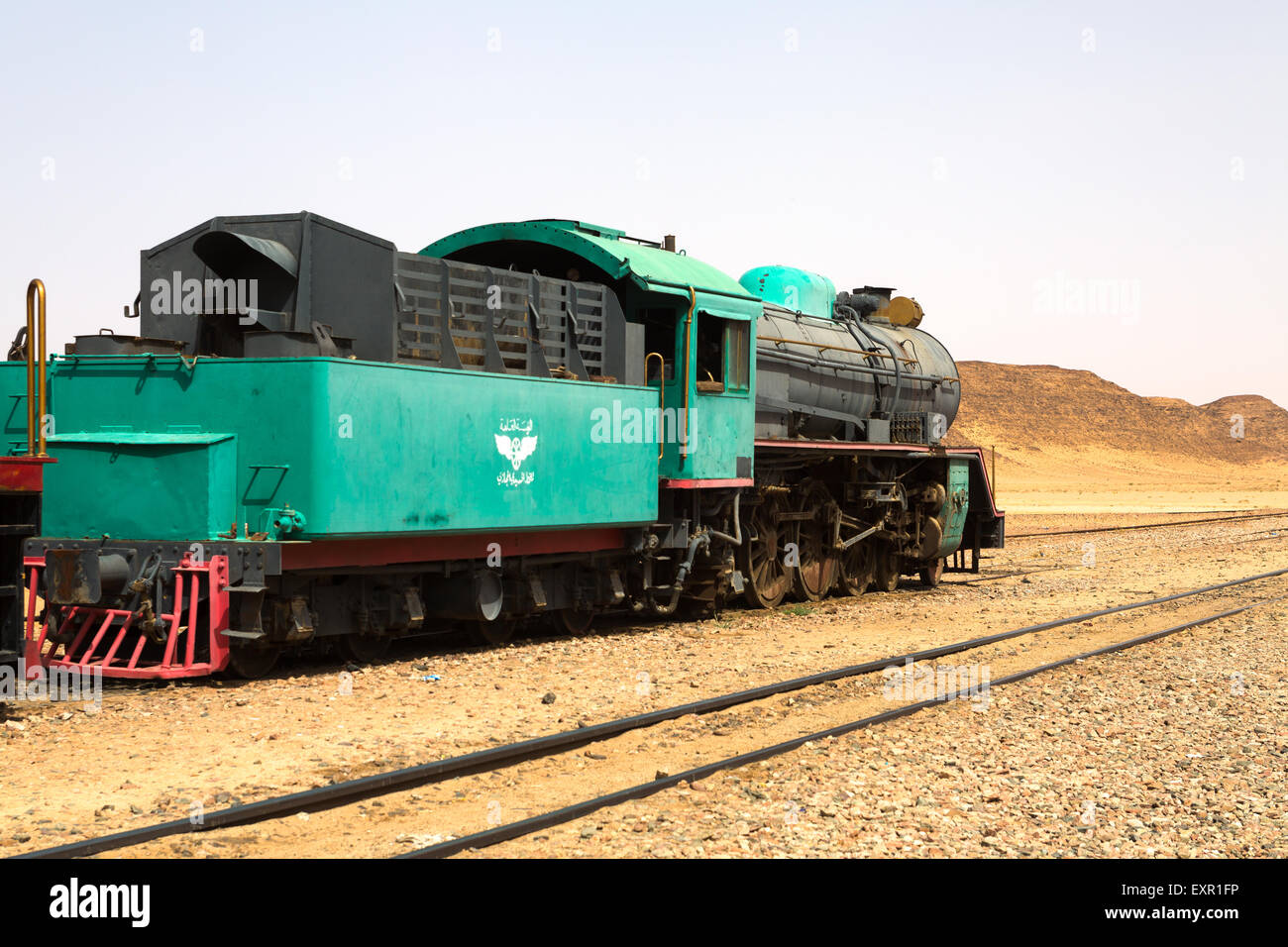 An Old Turkish Steam Train Used In The Movie Lawrence Of Arabia Sits In ...