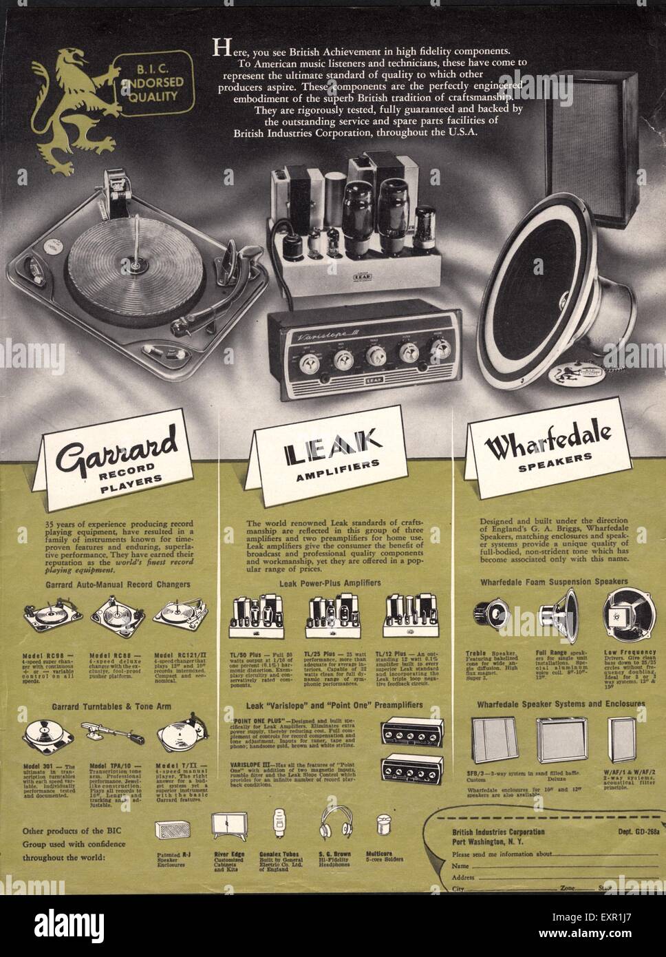 Garrard hi-res stock photography and images - Alamy
