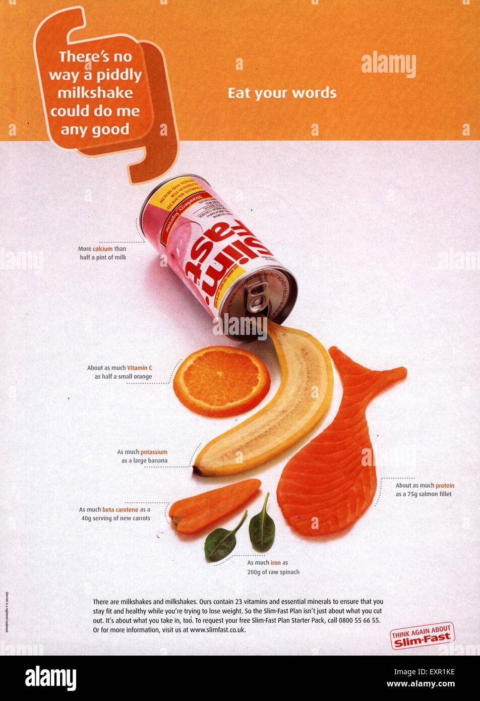 Slimfast hi-res stock photography and images - Alamy