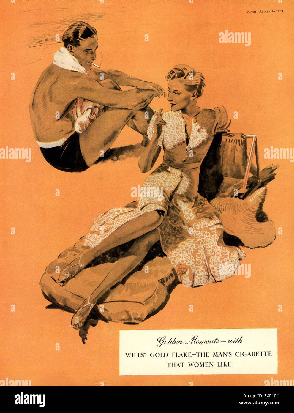 Gold flake advert hi-res stock photography and images - Alamy