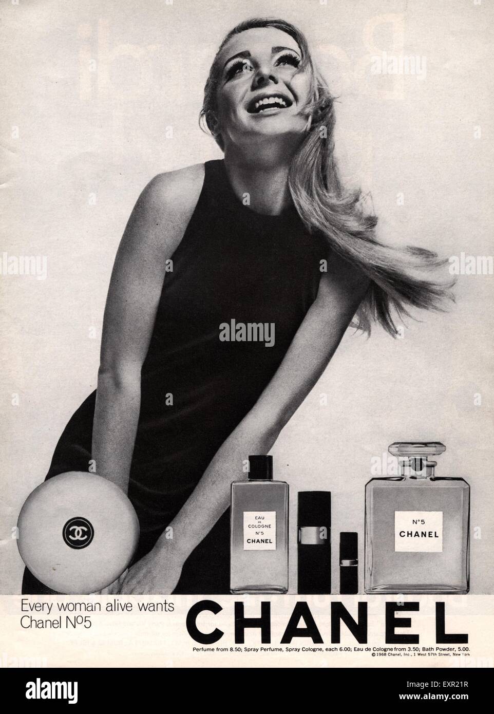 Chanel no5 advert hi-res stock photography and images - Alamy