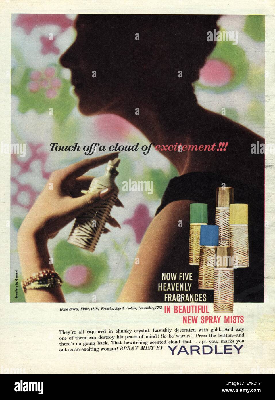 Yardley advert hi-res stock photography and images - Alamy