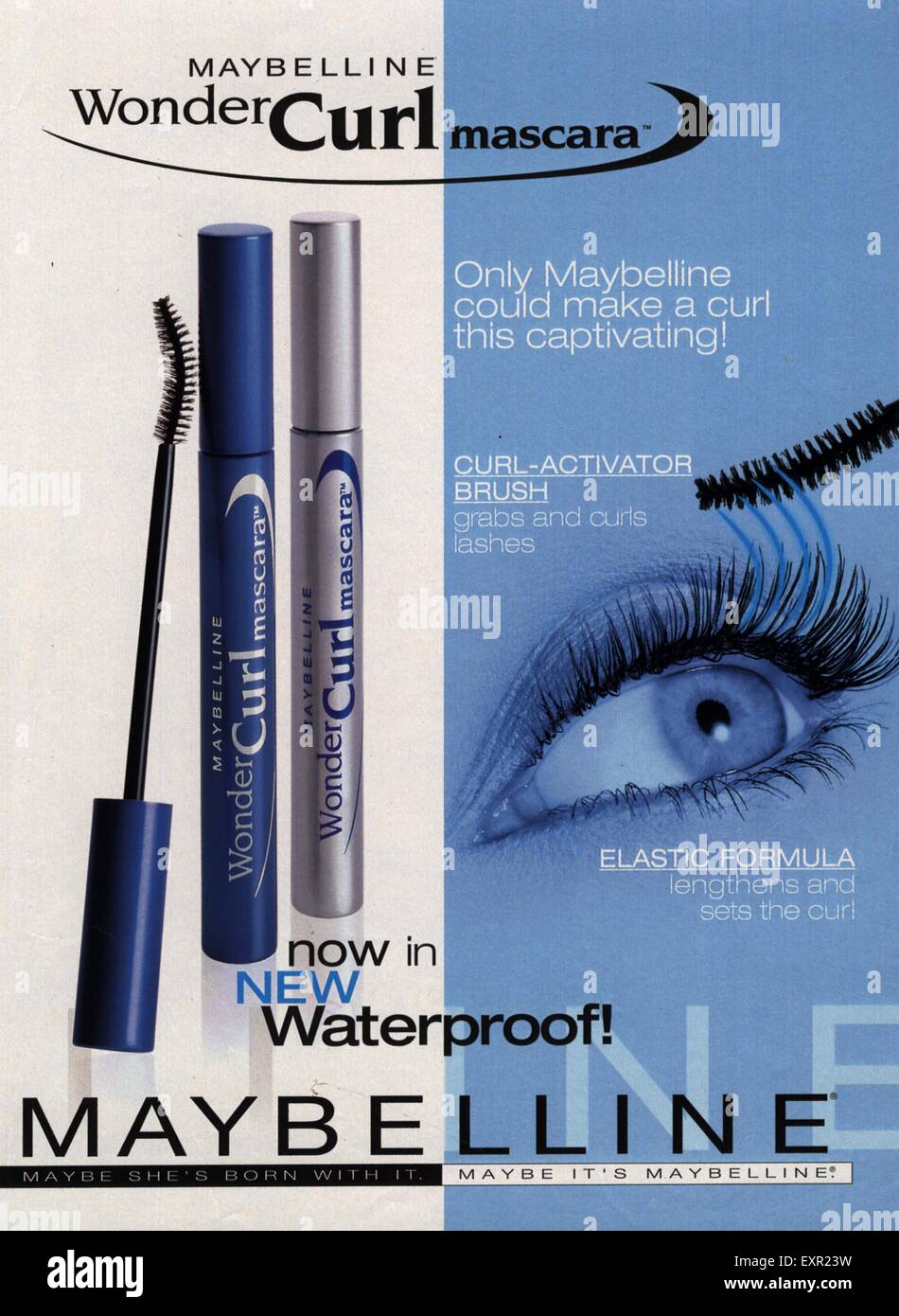 Mascara Maybelline Ads