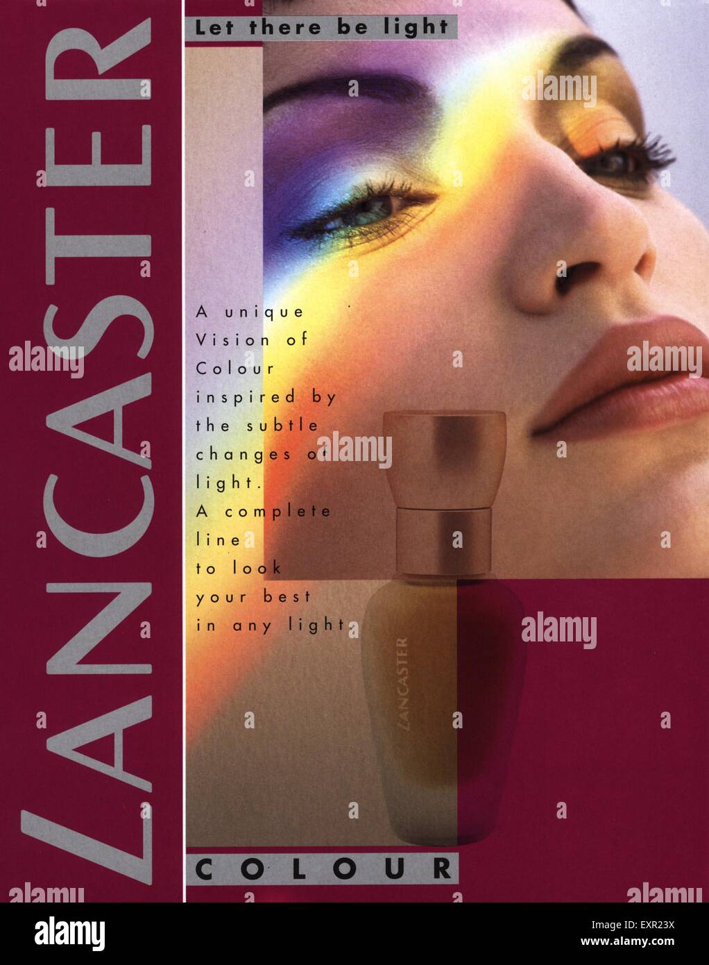 1990s UK Lancaster Foundation Magazine Advert Stock Photo - Alamy