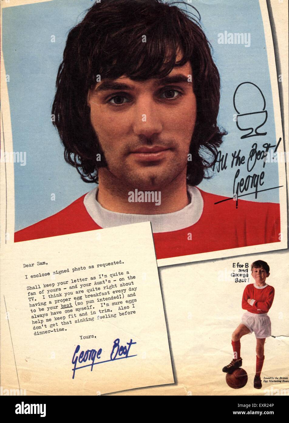 Football 1970's footballers hi-res stock photography and images - Alamy