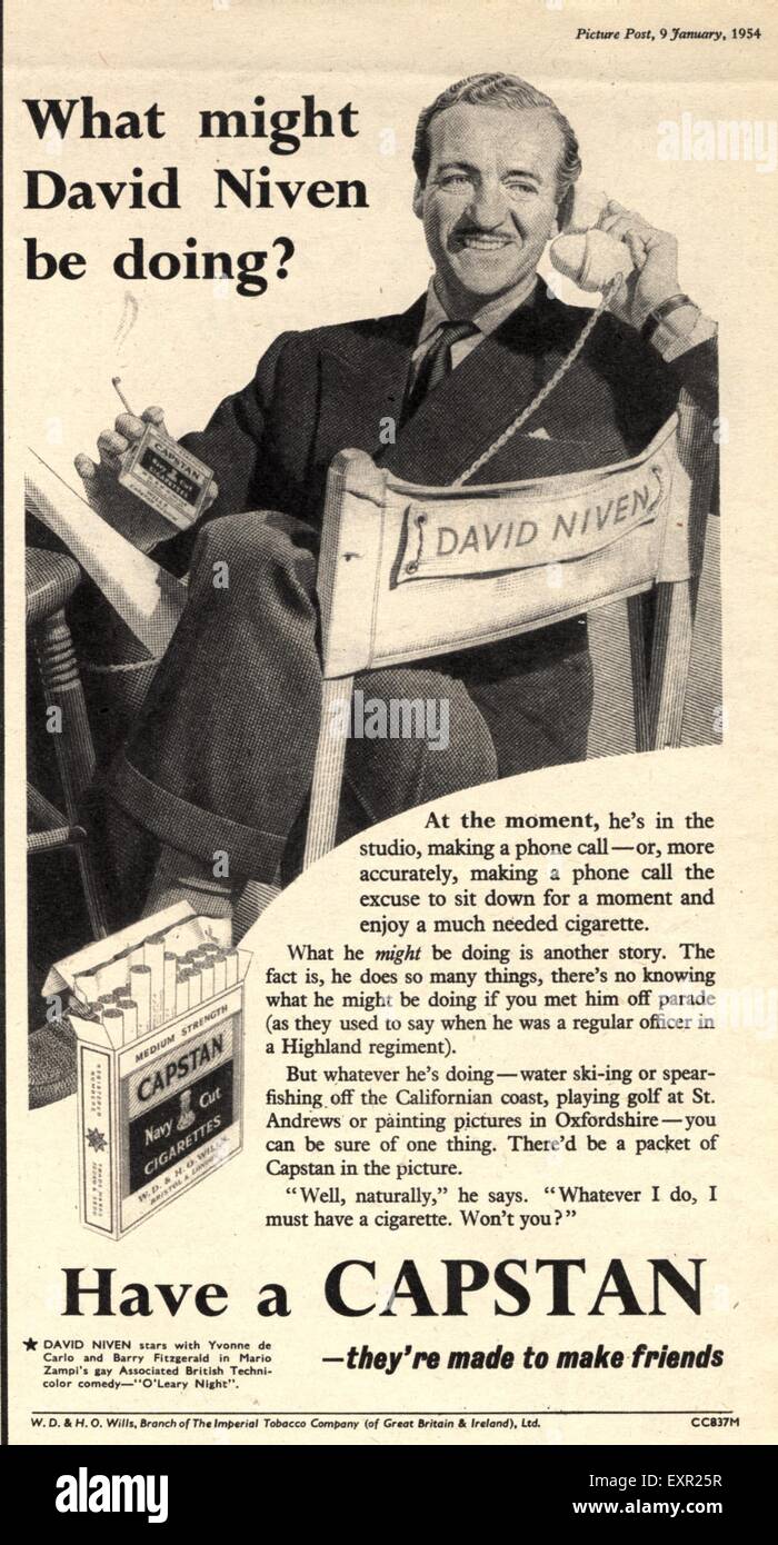 Wills capstan hi-res stock photography and images - Alamy