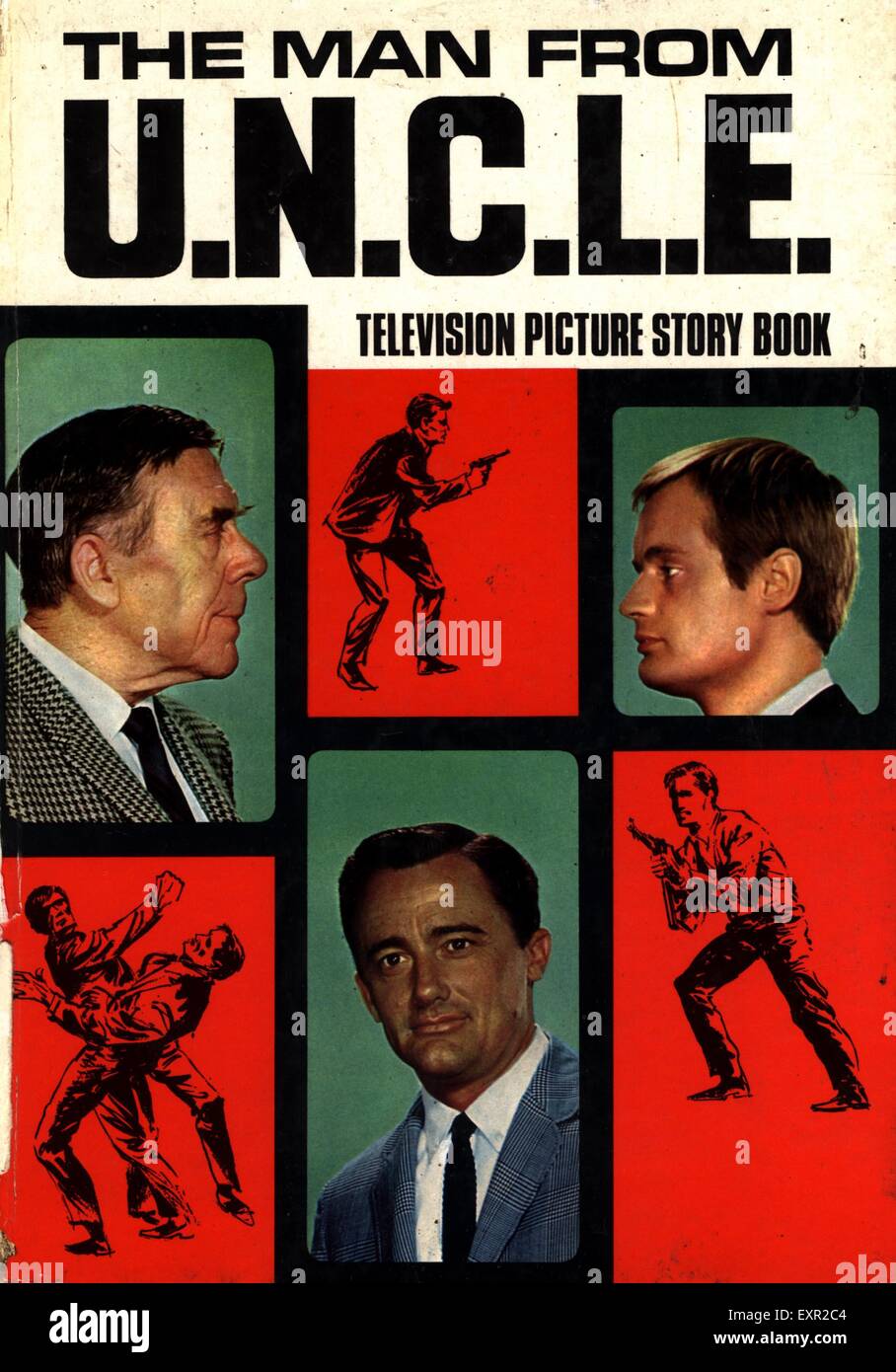 1960s UK The Man From U.N.C.L.E Comic/ Annual Cover Stock Photo - Alamy