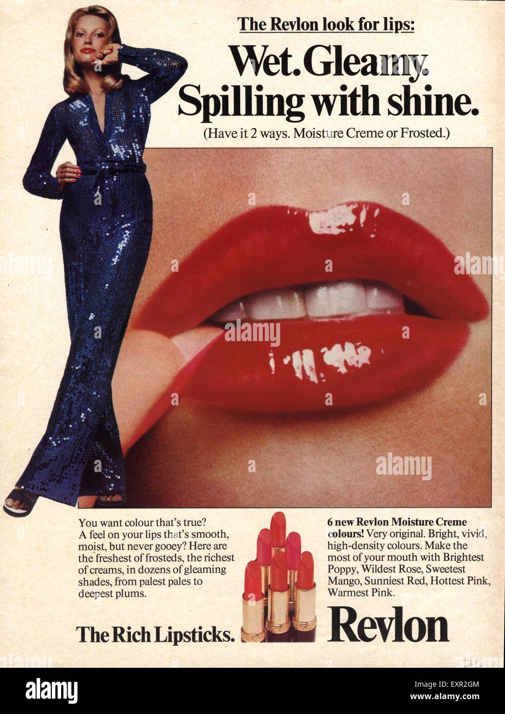 Revlon Advert High Resolution Stock Photography and Images - Alamy