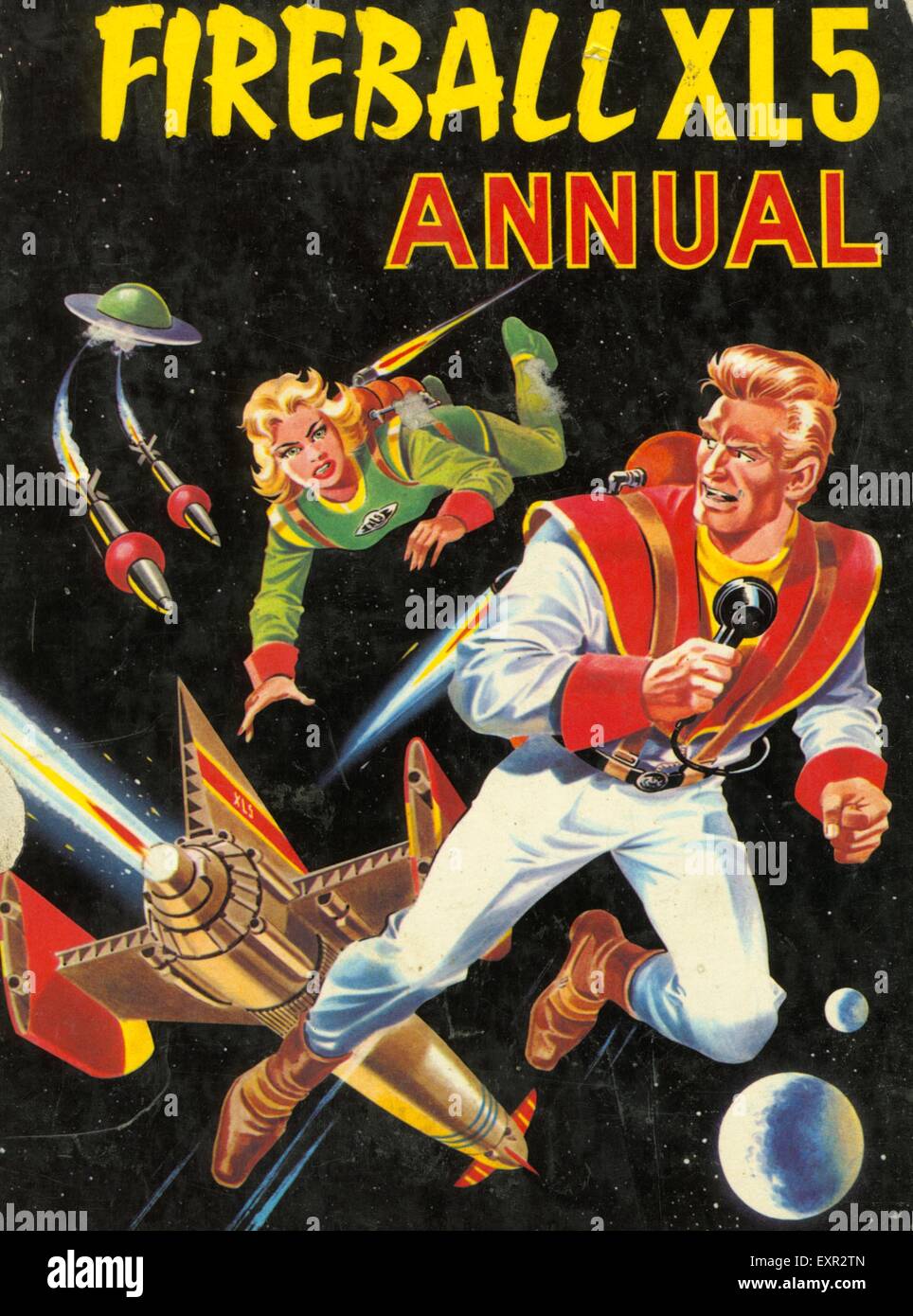 1970s UK Fireball XL5 Comic/ Annual Cover Stock Photo - Alamy