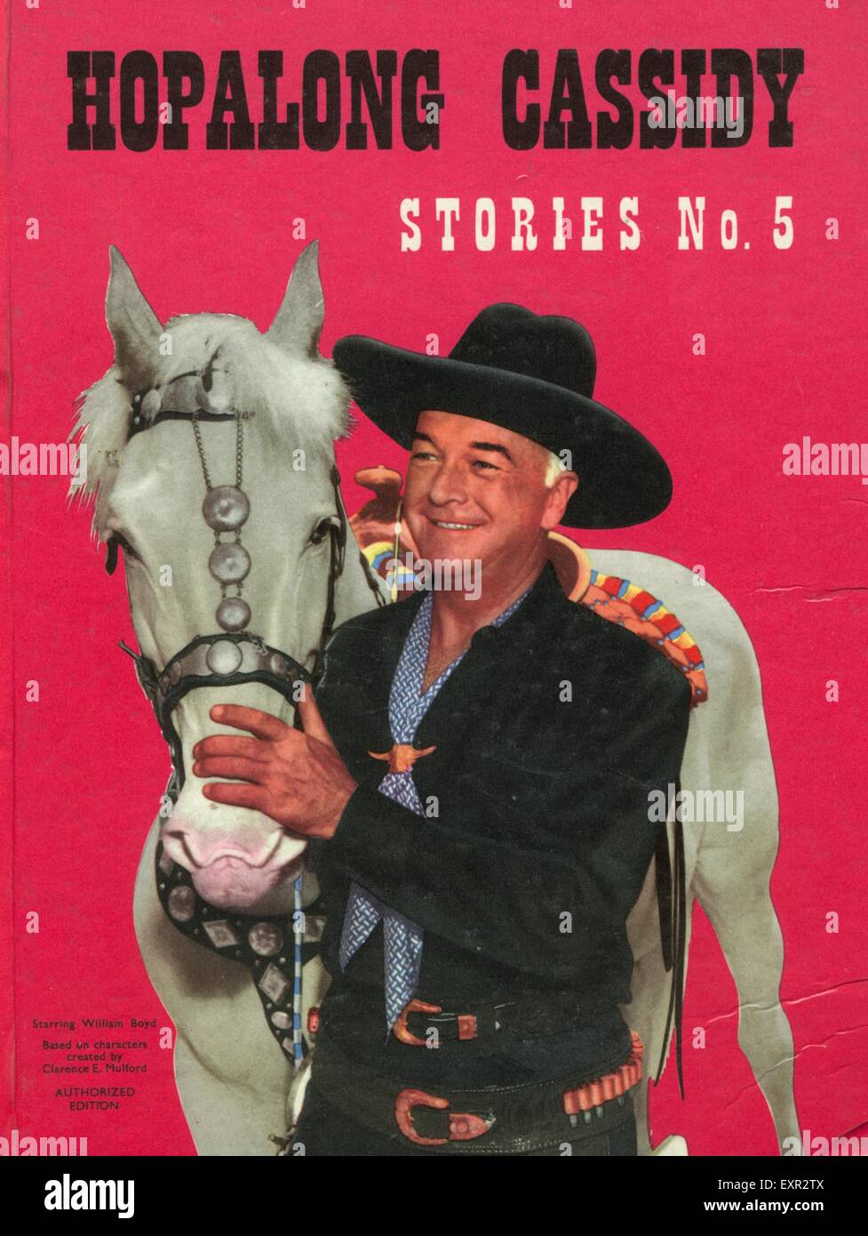 1950s UK Hopalong Cassidy Comic/ Annual Cover Stock Photo - Alamy