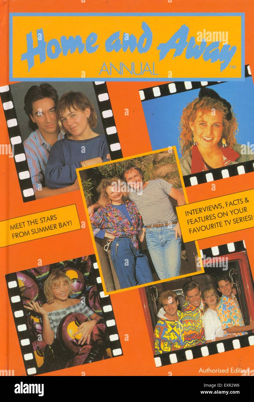 1980s UK Home and Away Comic/ Annual Cover Stock Photo - Alamy