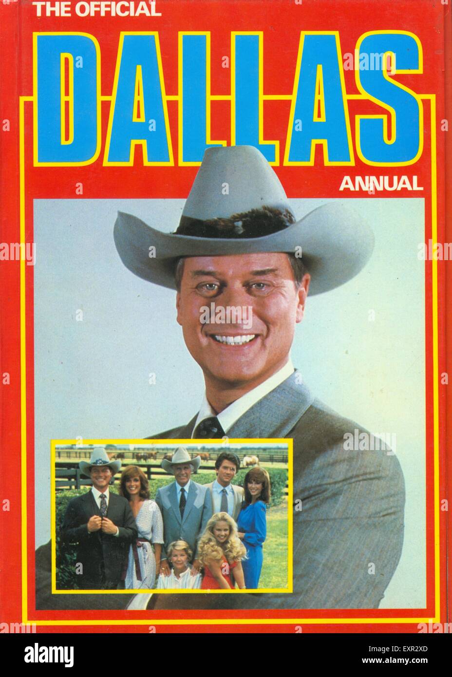1980s UK Dallas Comic/ Annual Cover Stock Photo - Alamy