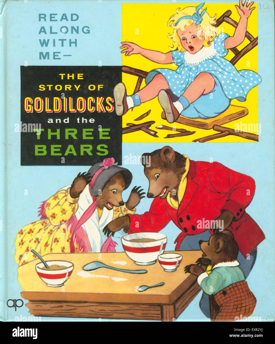 1960s UK Goldilocks and The Three Bears Magazine Cover Stock Photo - Alamy