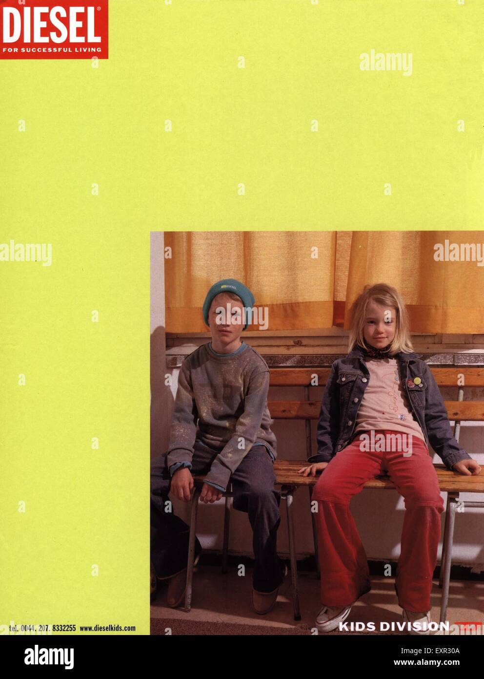 2000s UK Diesel Magazine Advert Stock Photo - Alamy