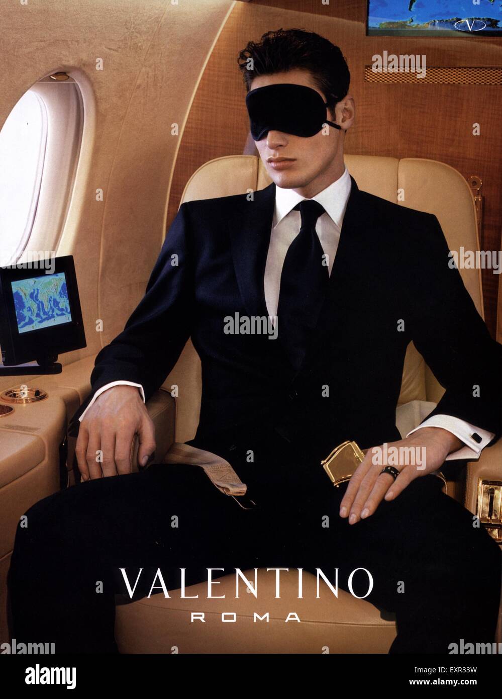 2000s UK Valentino Magazine Advert Stock Photo - Alamy