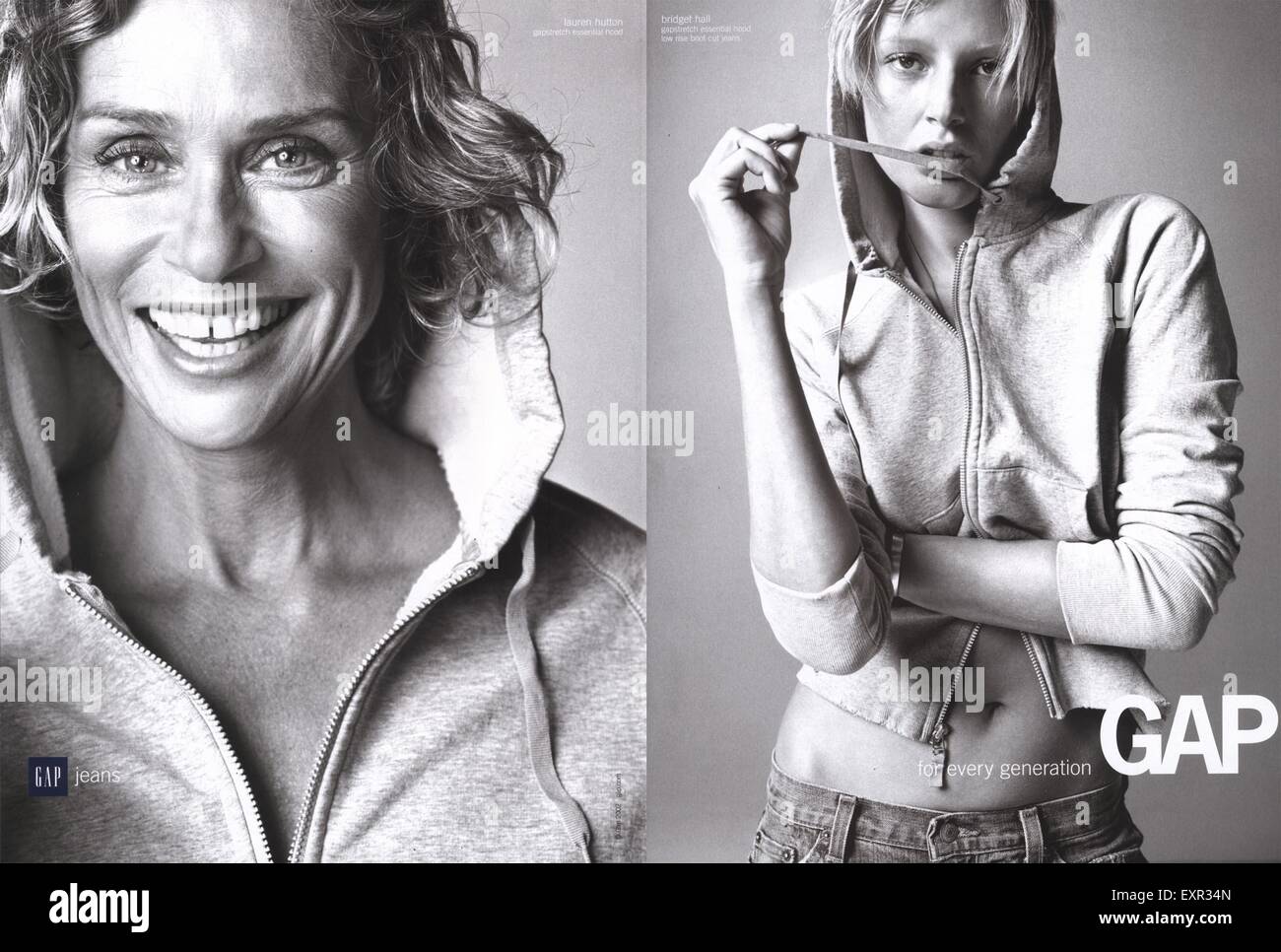 2000s UK Gap Magazine Advert Stock Photo - Alamy
