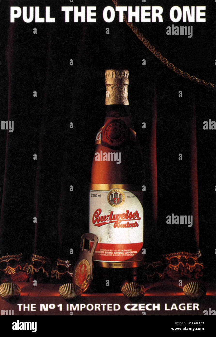 Budweiser Advert High Resolution Stock Photography and Images - Alamy