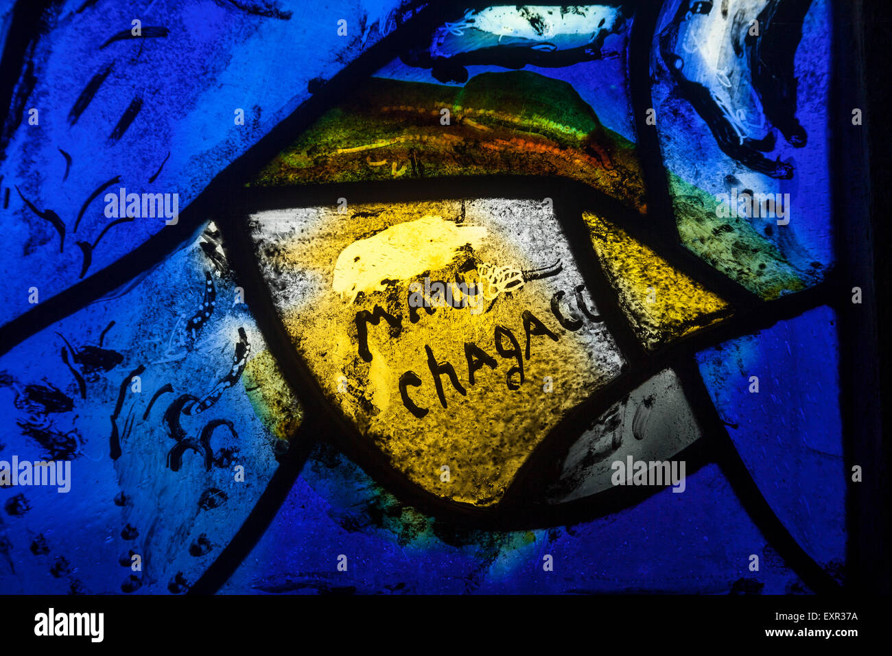 Marc Chagall Stained Glass Window, All Saints' Tudeley Church, Kent ...