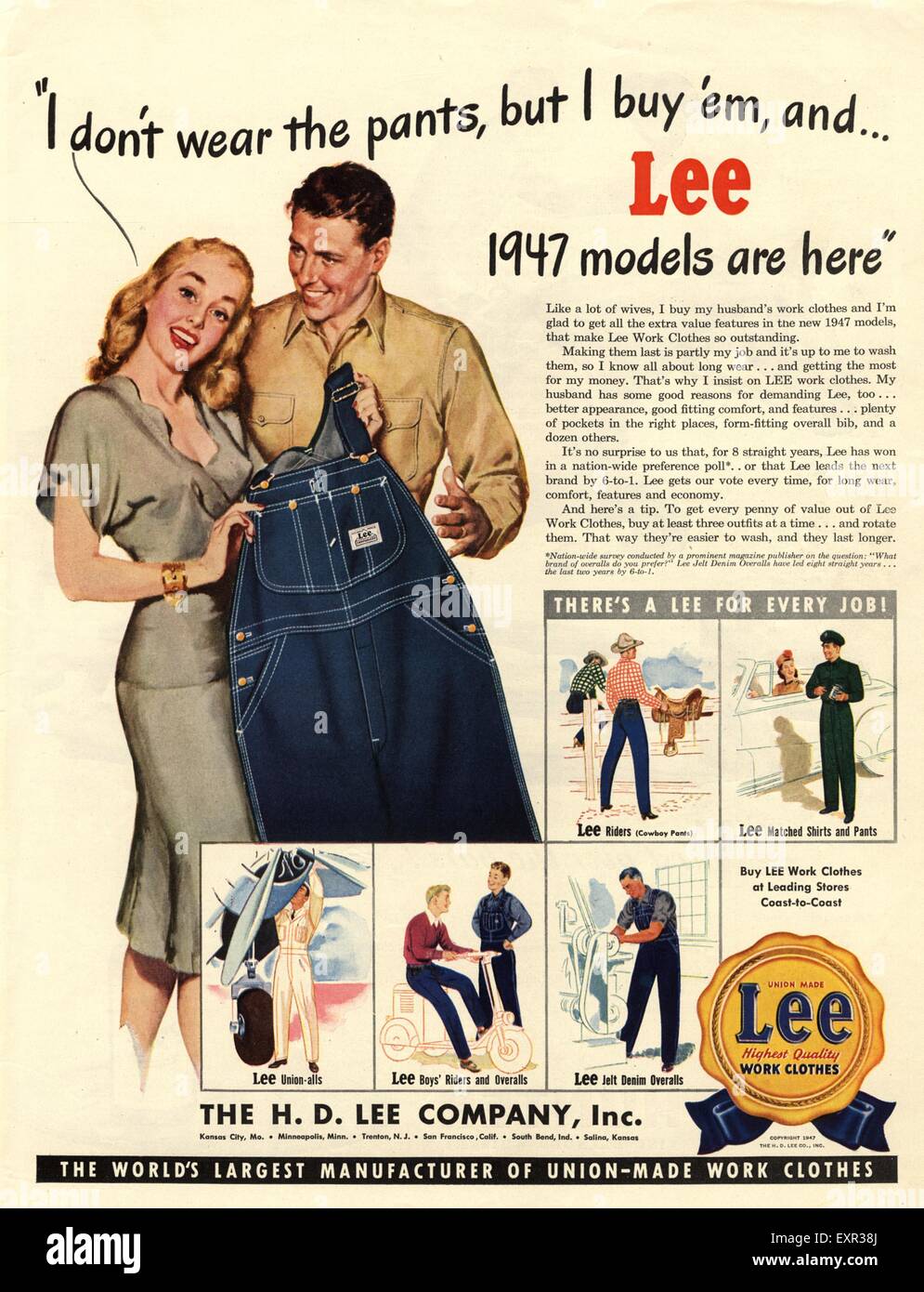 Lee Jeans Ad