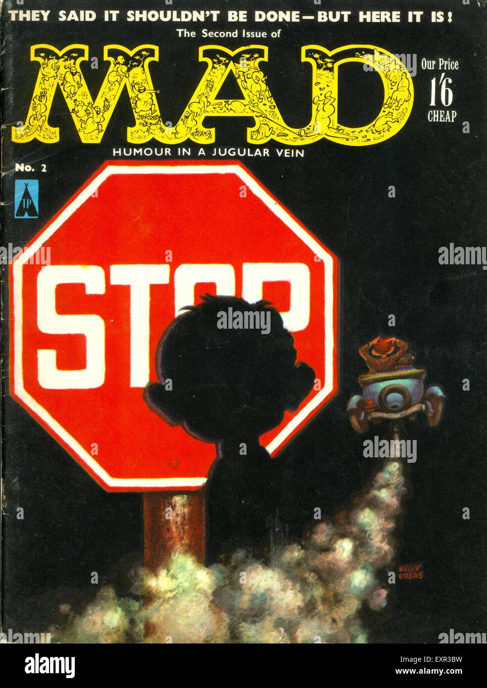 1960s UK Mad Magazine Cover Stock Photo - Alamy
