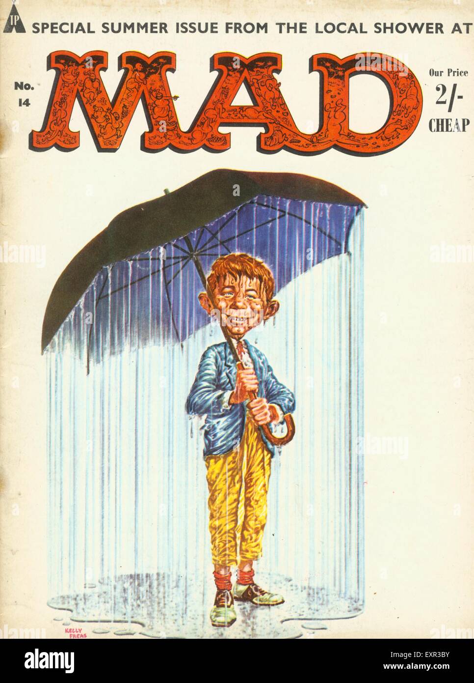 Mad magazine cover hi-res stock photography and images - Alamy