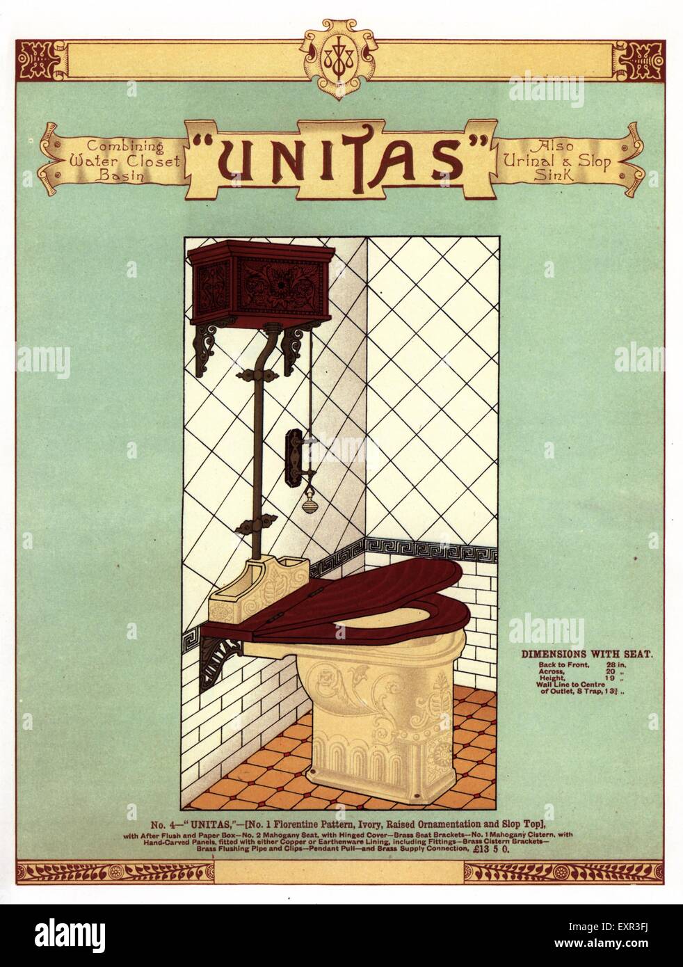 Unitas toilets hi-res stock photography and images - Alamy