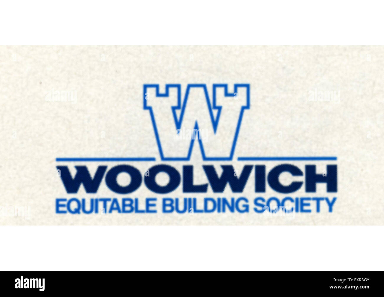 1960s UK Woolwich Logo Stock Photo - Alamy