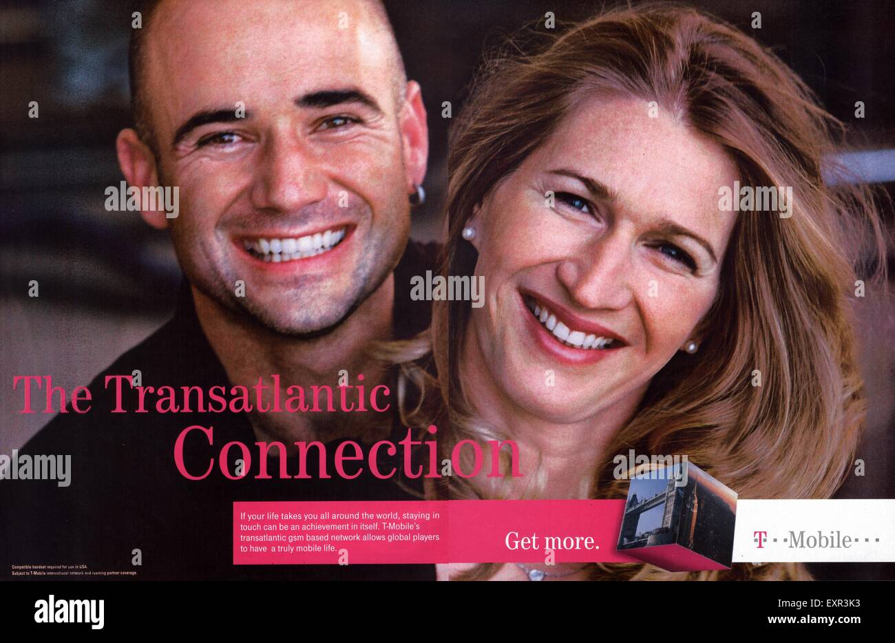 2000s UK T-Mobile Magazine Advert Stock Photo - Alamy