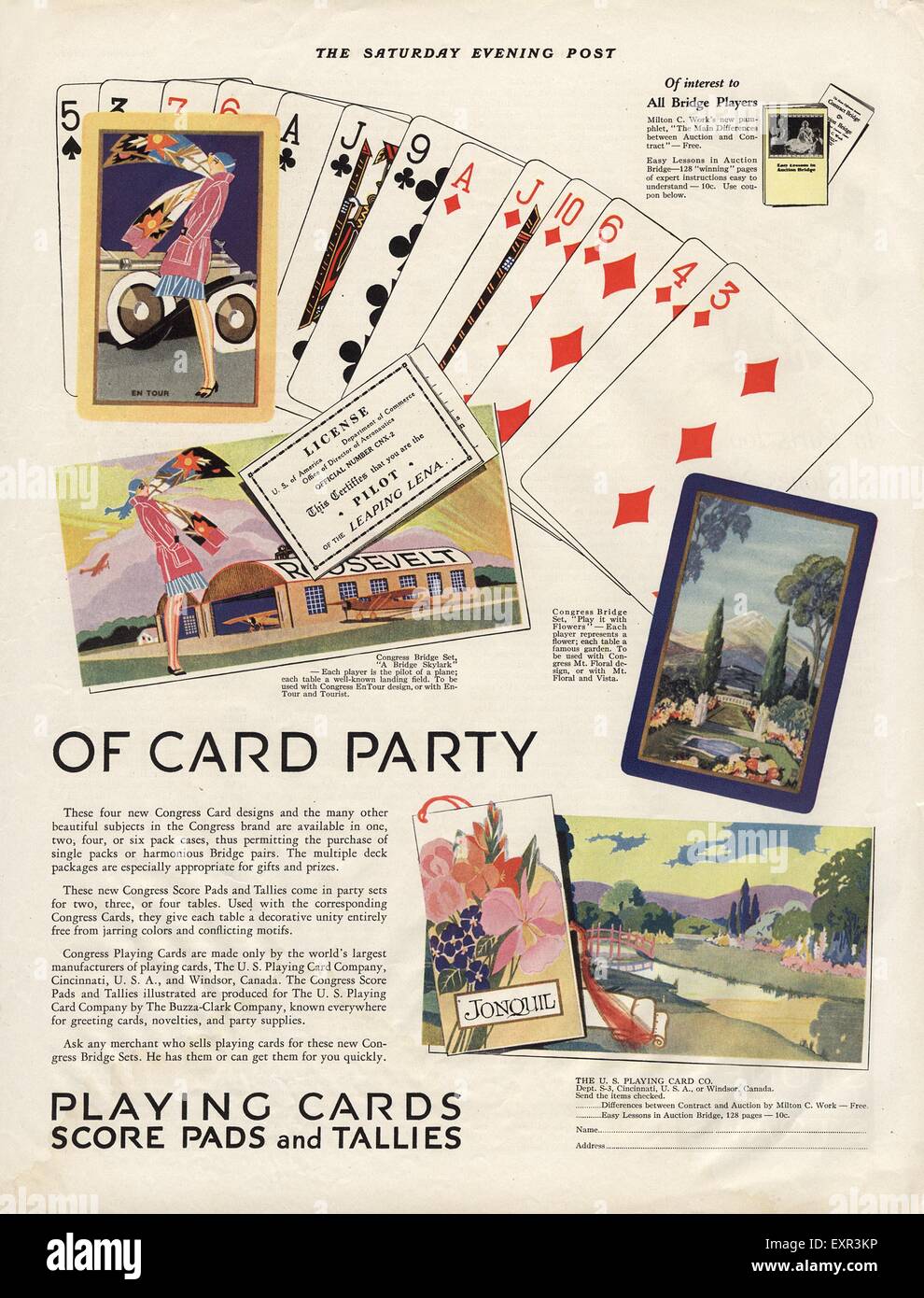 Congress playing cards hi-res stock photography and images - Alamy