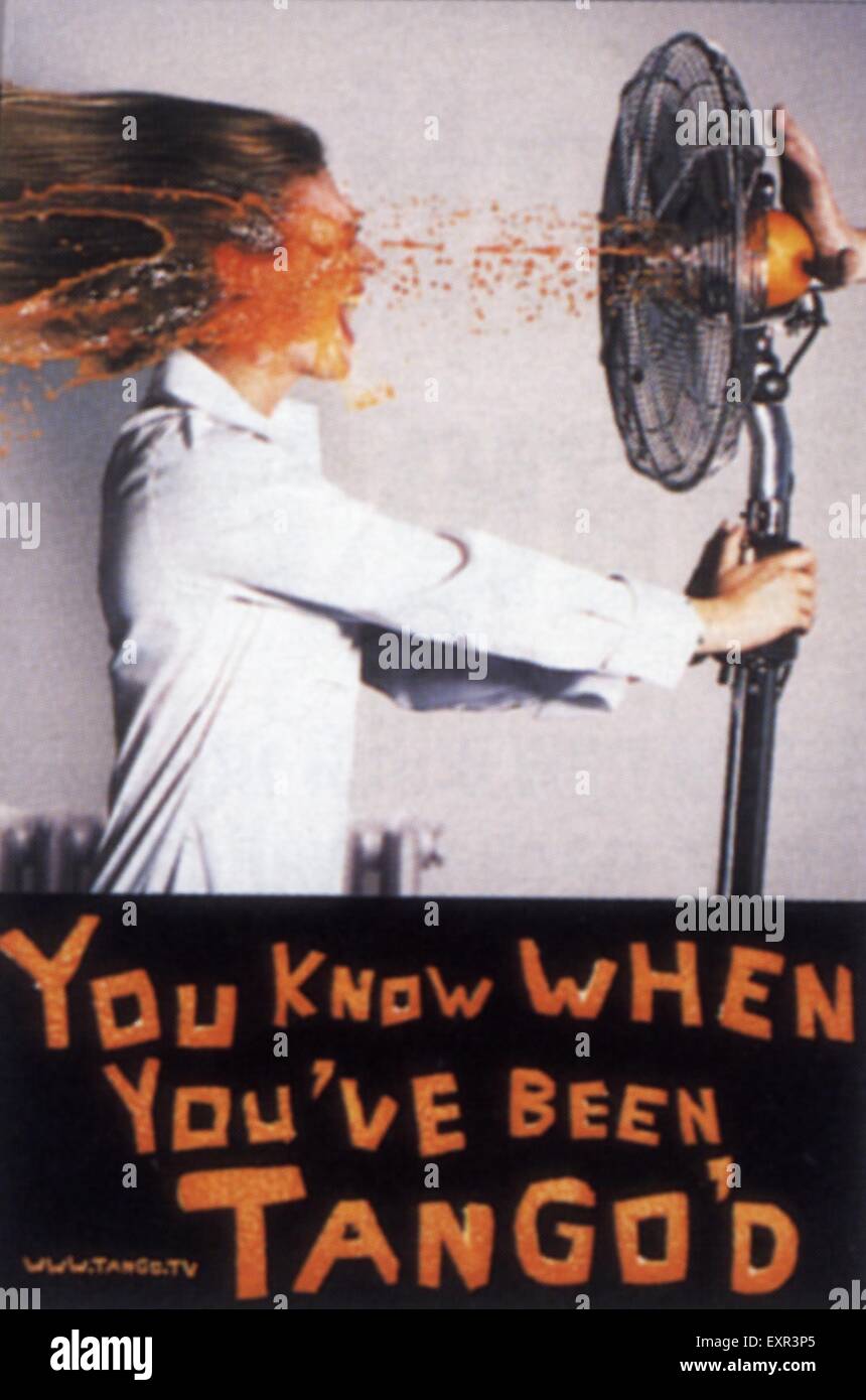 2000s UK Tango Magazine Advert Stock Photo - Alamy