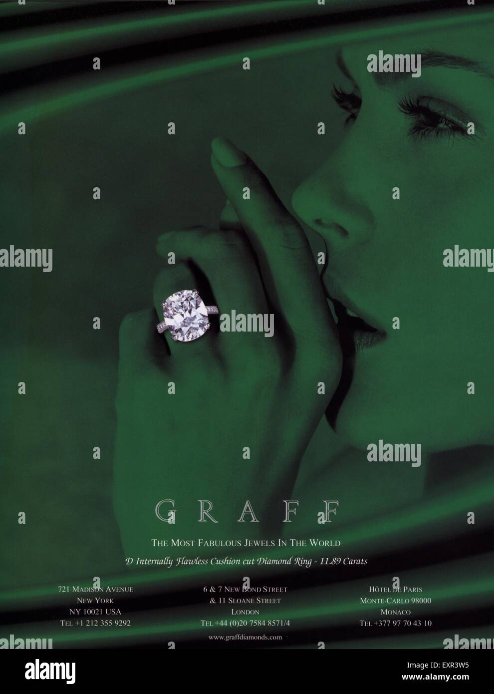 2000s UK Graff Magazine Advert Stock Photo - Alamy