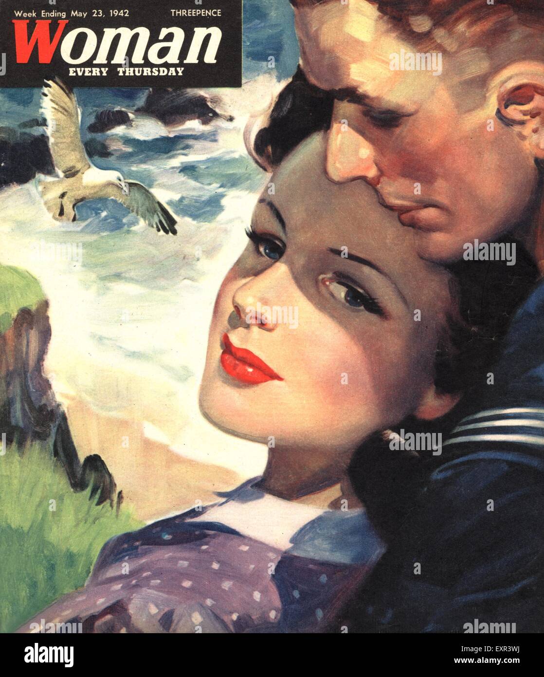 1940s uk woman magazine cover hi-res stock photography and images - Alamy