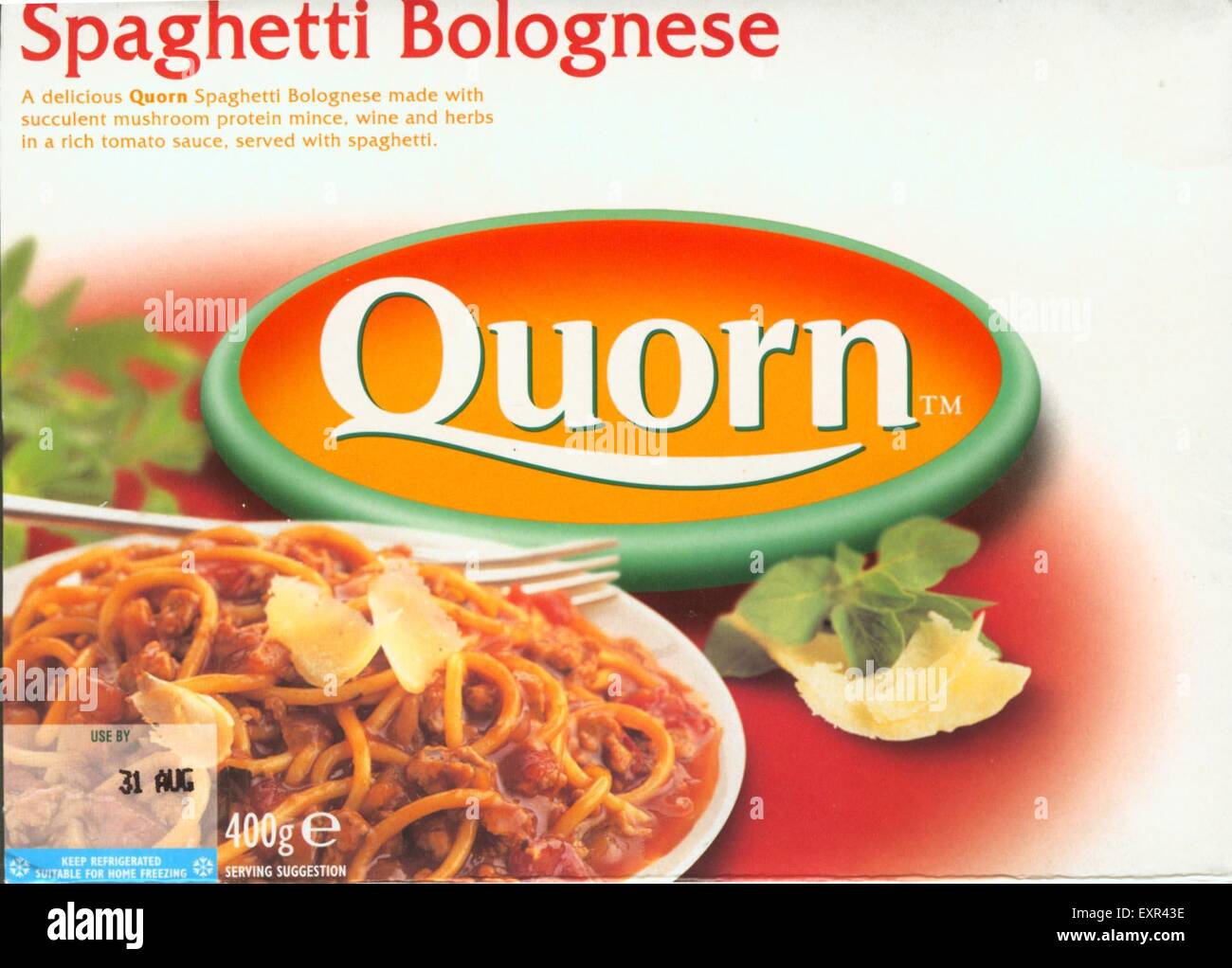 2000s UK Quorn Magazine Advert Stock Photo - Alamy