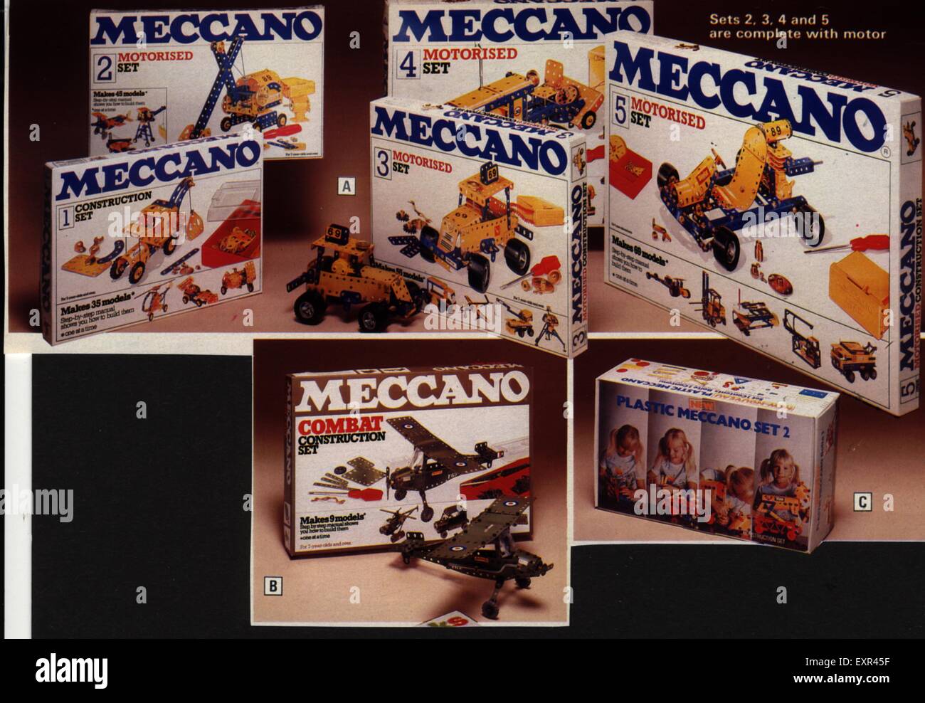 Meccano catalogue hi-res stock photography and images - Alamy