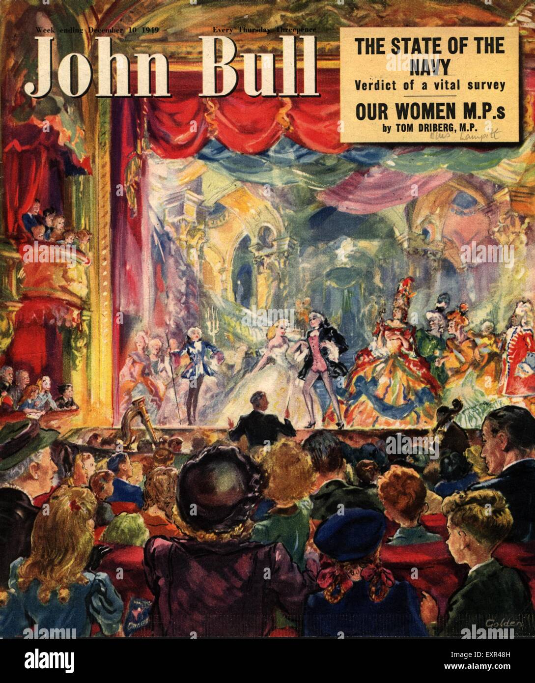 John bull magazine cover hi-res stock photography and images - Alamy