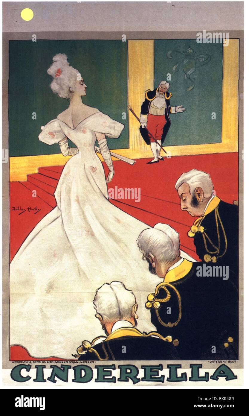 1900s theatre poster hi-res stock photography and images - Alamy