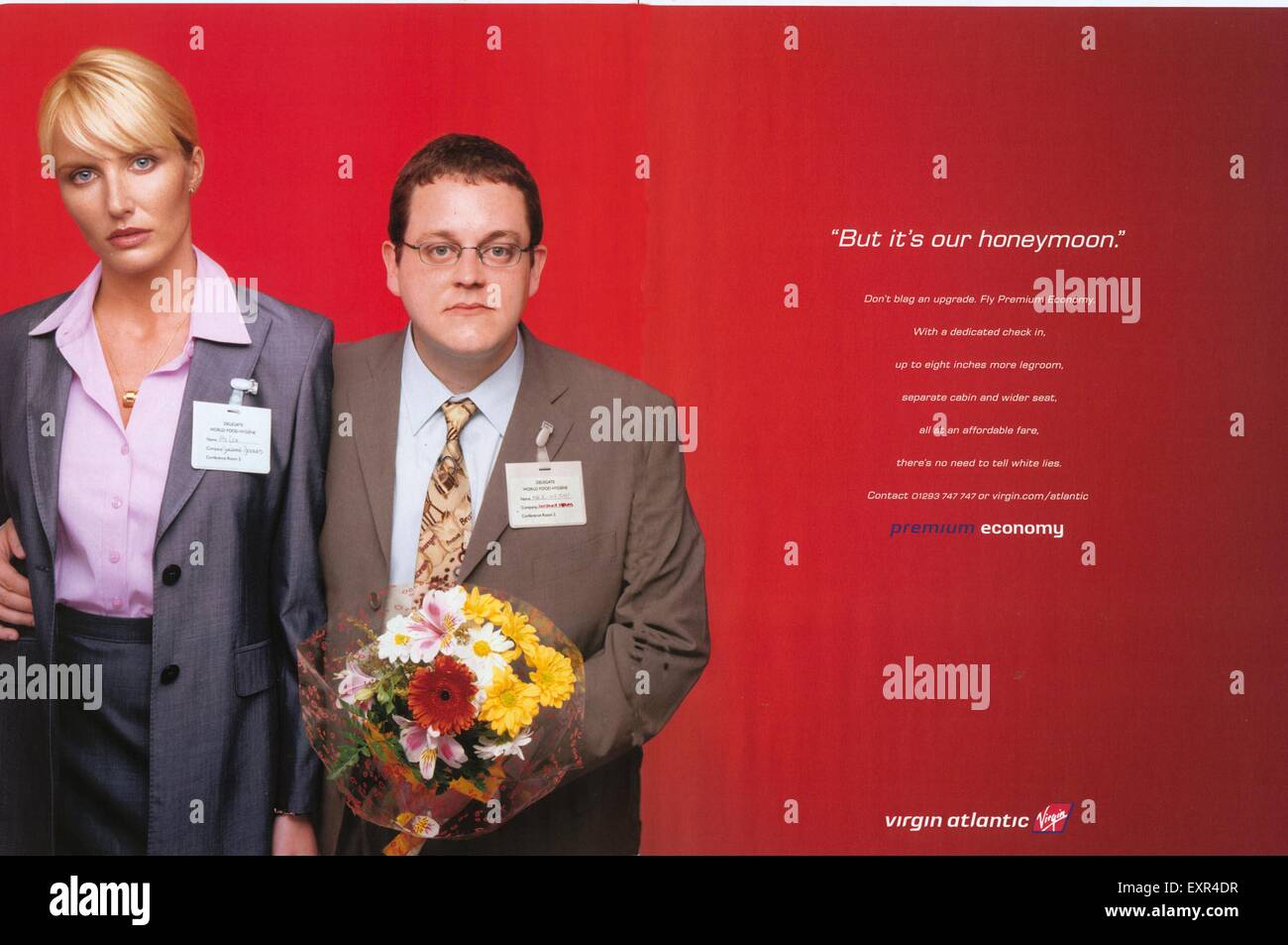 Virgin airlines advert hi-res stock photography and images - Alamy