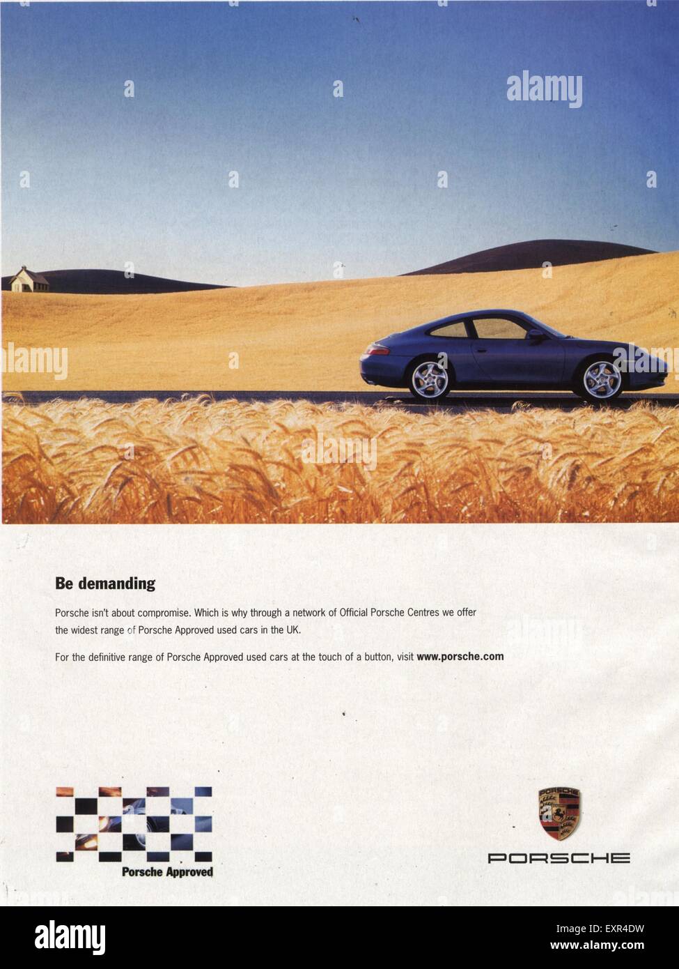 2000s UK Porsche Magazine Advert Stock Photo - Alamy
