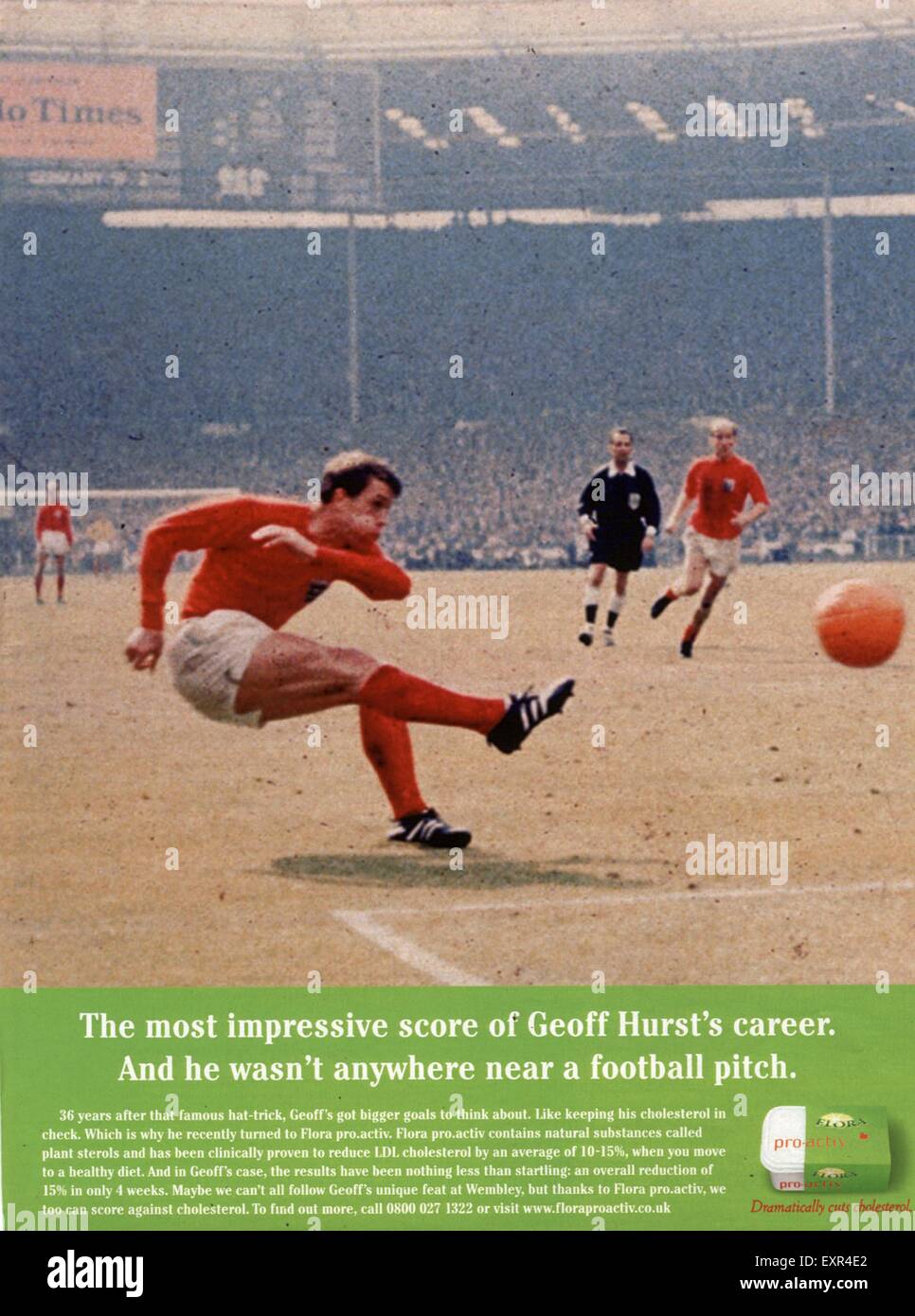 2000s UK Flora Magazine Advert Stock Photo - Alamy