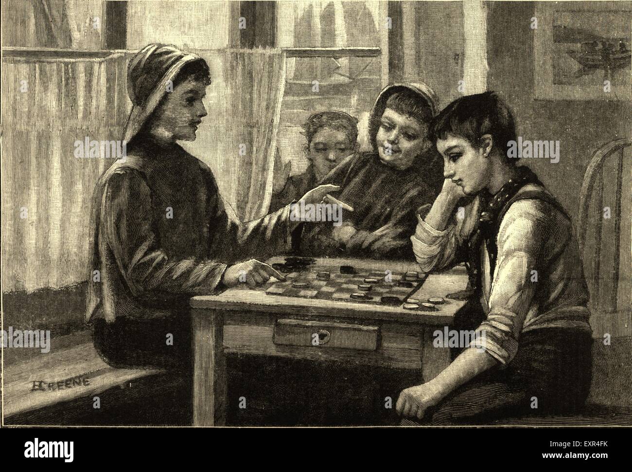 Draughts plate hi-res stock photography and images - Alamy