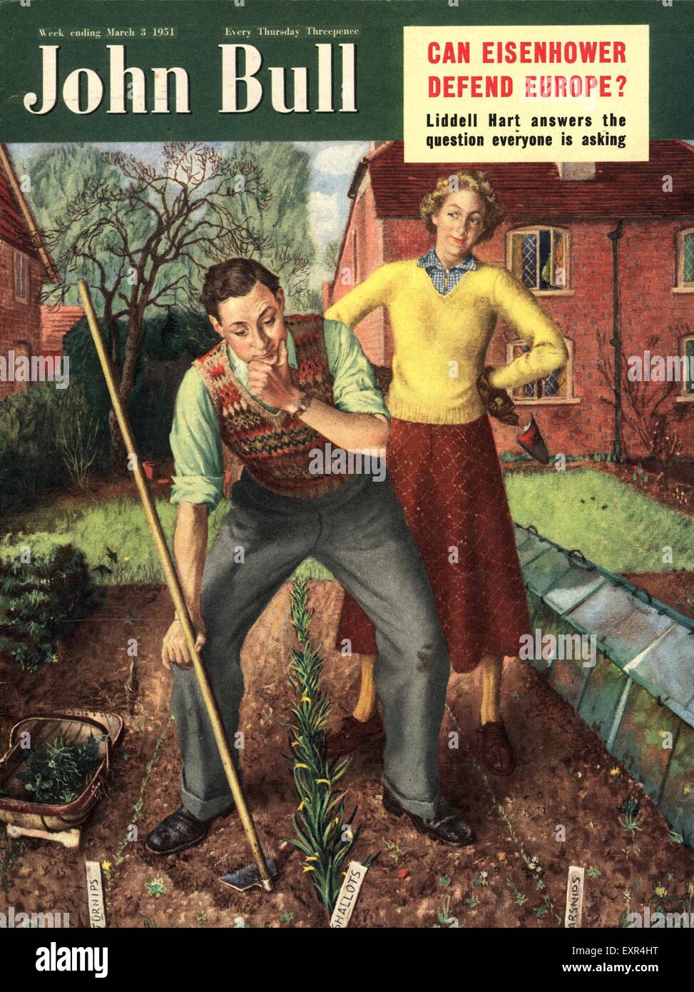 John bull magazine cover hi-res stock photography and images - Alamy