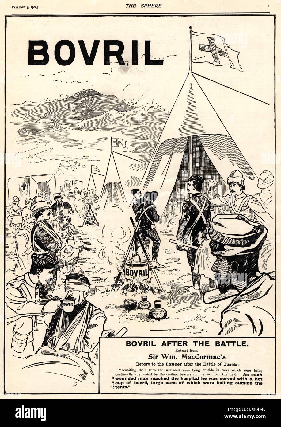 Bovril advert war hi-res stock photography and images - Alamy