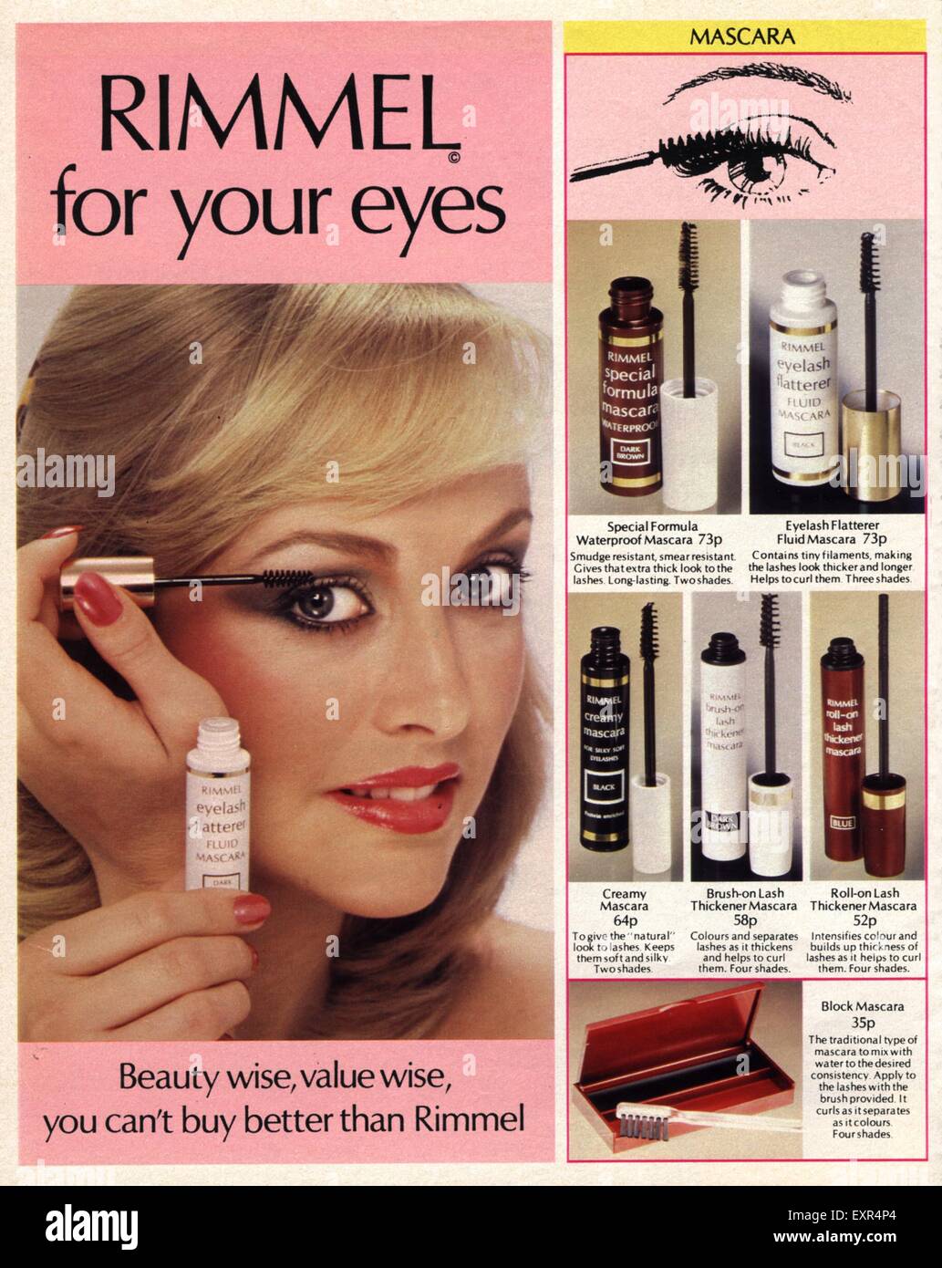 Rimmel advert hi-res stock photography and images - Alamy