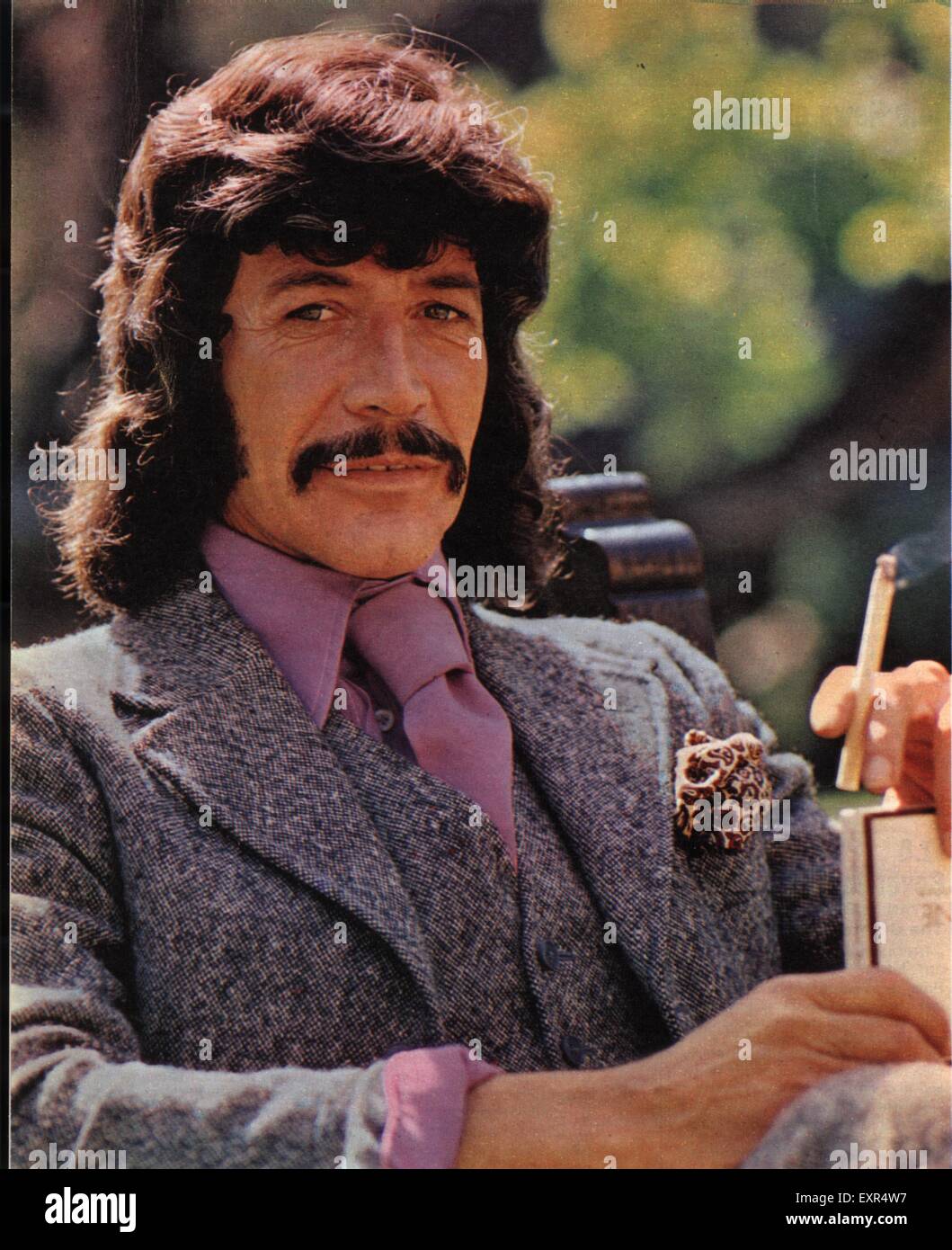 1970s UK copyright tv times ian vaughan Magazine Plate Stock Photo - Alamy