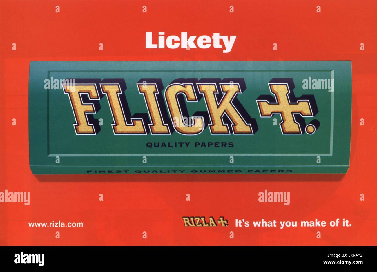 Rizla advert hi-res stock photography and images - Alamy