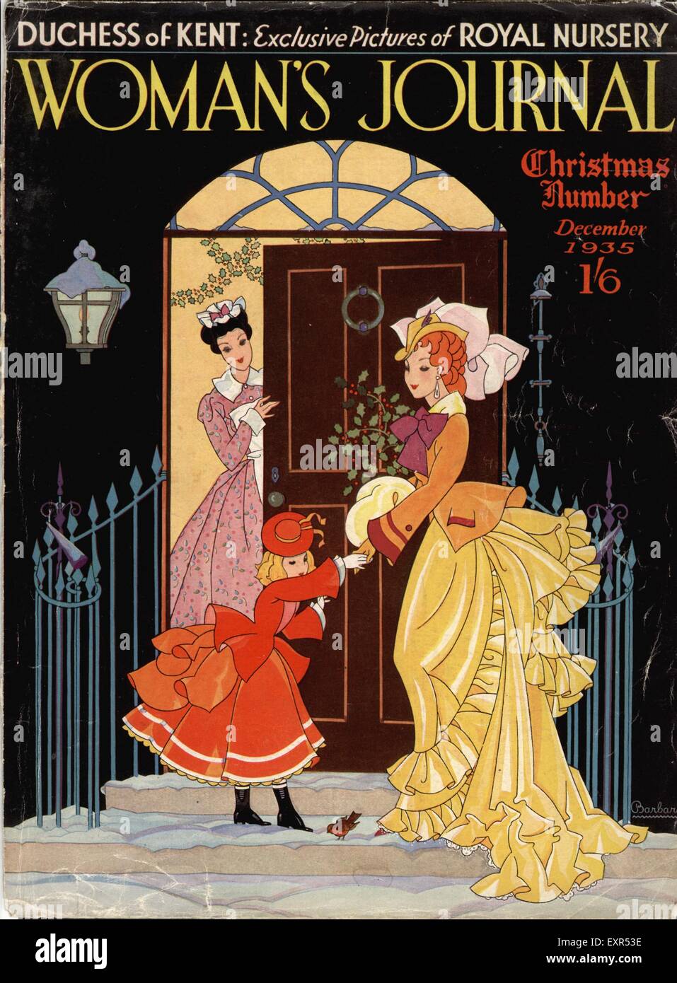 1930s UK Womans Journal Magazine Cover Stock Photo - Alamy