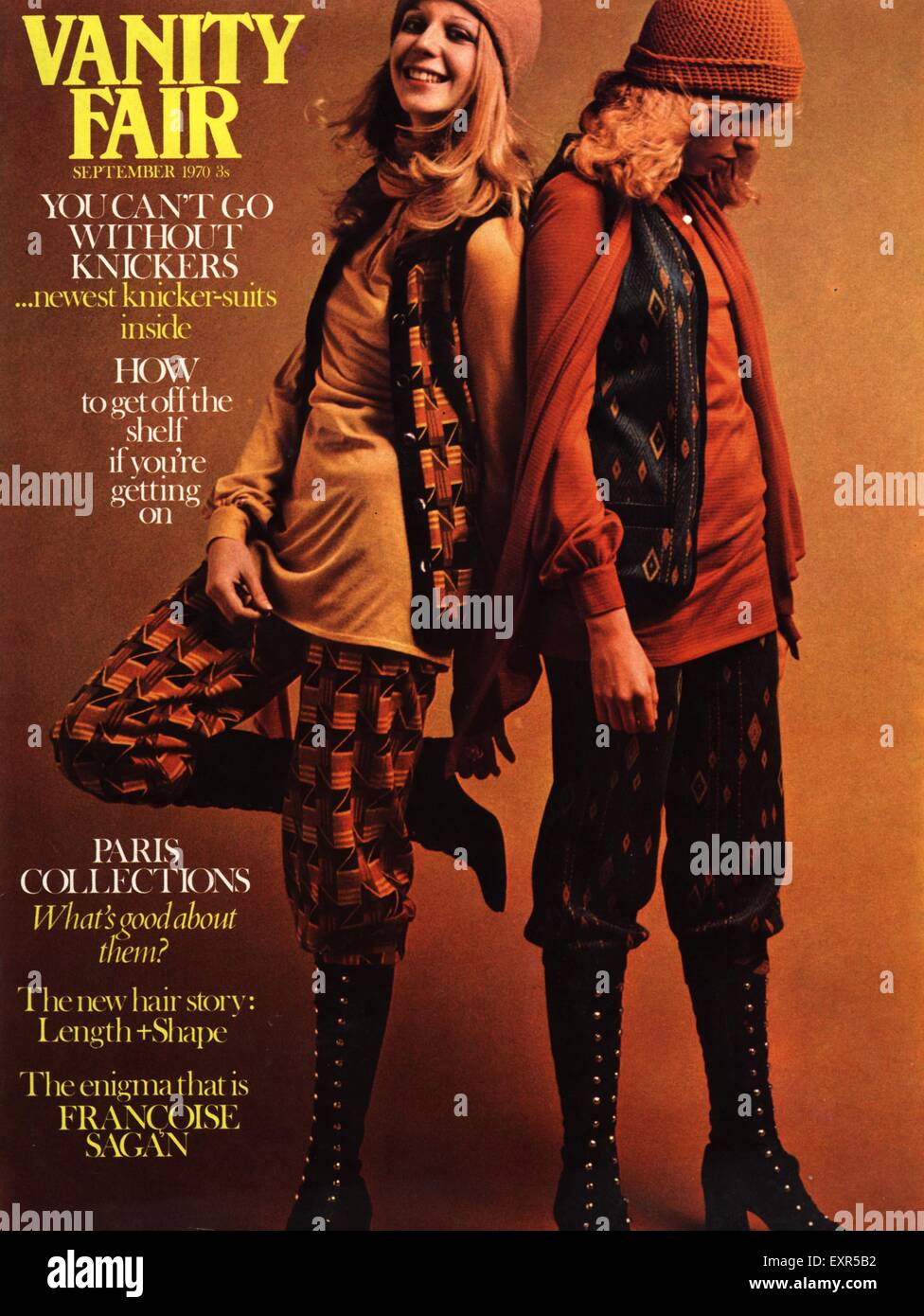 Vanity fair magazine cover 1970 hi-res stock photography and images - Alamy